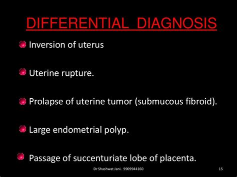 Management Of Acute Uterine Inversion By Dr Shashwat Jani