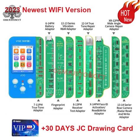 JCID JC V SE Programmer For IPhone Ture Tone Dot Matrix Battery Original Color LCD Display