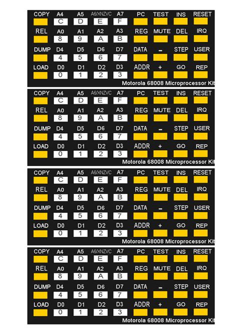 Build Your Own 68008 Microprocessor Kit