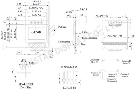 Miniature Oled Display Winstar Miniature Oled