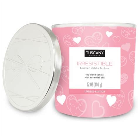 Tuscany Candle Limited Edition Irresistible Blushed Dahlia And Plum