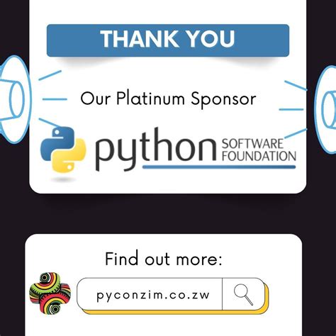 Pycon Zimbabwe On Linkedin Psf Pyconzw Pythoncommunity