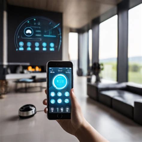Premium Photo Smart Home Automation System Controlling Devices Remotely Via Smartphone App