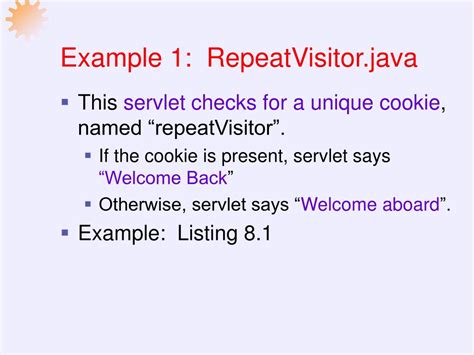 Ppt Servlet Session I Cookie Api Powerpoint Presentation Free