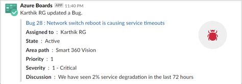 Announcing The Azure Boards App For Slack Azure Devops Blog