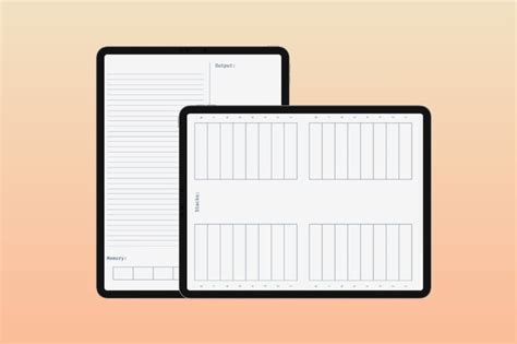 Codingprogrammingtemplate Digital Notebook Light Theme For Goodnotes