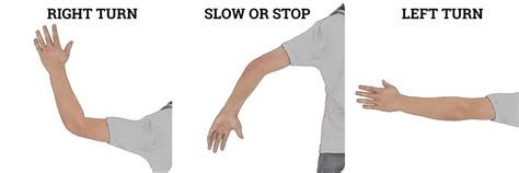 The Hand Signals For Driving Right Left Stop [video] Zutobi