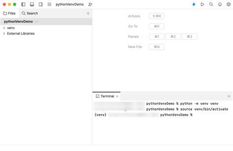 Running Code Using A Virtual Environment Jetbrains Fleet Documentation