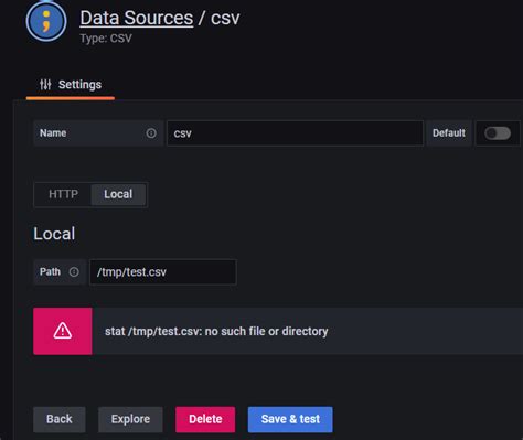 Local Data Source Not Working · Issue 203 · Grafanagrafana Csv Datasource · Github