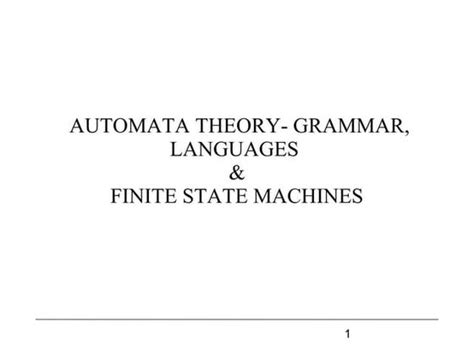 Types Of Grammer Toc Pptx