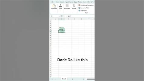 Using Superscript In Excel Shortcut Excel Exceltips Youtube