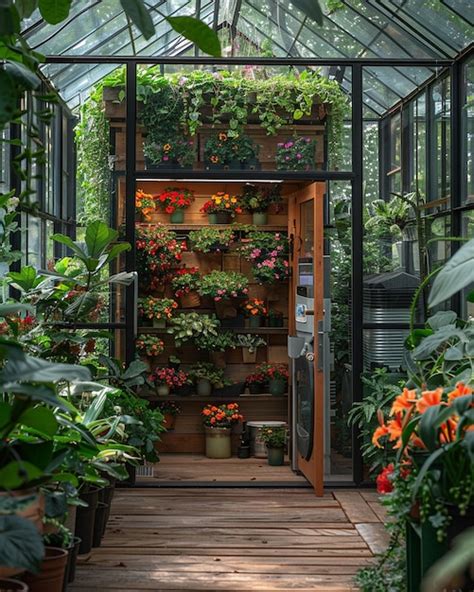 Premium Photo A Smart Greenhouse Automated Wallpaper