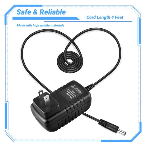 Aprelco 9v 1a Ac Dc Adapter Compatible With Ktec Ka12d090080044u 9vdc