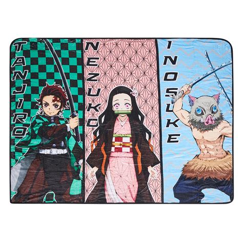 Buy Demon Slayer Fleece Throw Blanket Kimetsu No Yaiba Anime Tanjiro Kamado Demon Slayer
