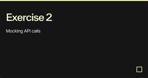 Exercise 2 Codesandbox