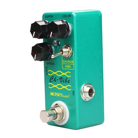 Moskyaudio Guitar Effect Pedal Electric Guitar Parts Chorus Vibe