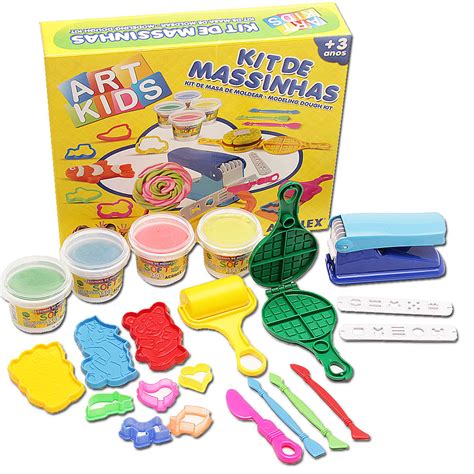 Novidade Kits De Massinhas De Modelar Acrilex ~ Armarinho São José