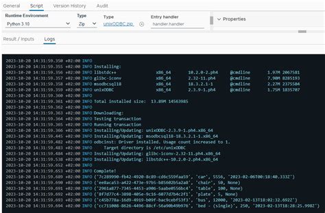 Get Pyodbc Working Within Aria Automation Orchestrator Cma