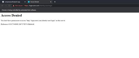 Javascript Cypress Testing Xero Authentication Process Stack Overflow