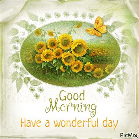 Sunflowers Good Morning  At Mariam Mountgarrett Blog