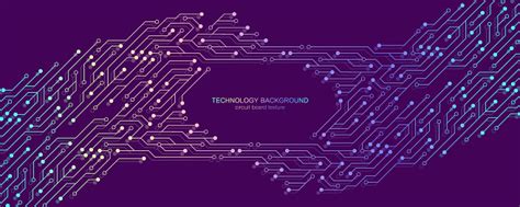 회로 기판 전자 요소와 컴퓨터 마더 보드 벡터 배경 컴퓨터 기술 엔지니어링 개념에 대한 전자 질감 마더 보드 컴퓨터 생성 추상 그림 Cpu에 대한 스톡 벡터 아트 및 기타