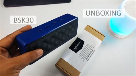 Amazon Basics Bsk30 Bluetooth Speaker Unboxing And Overview Youtube