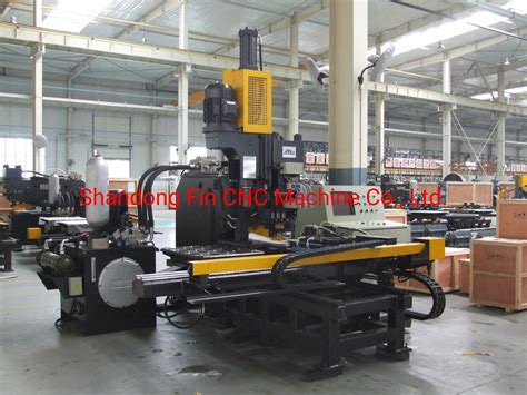 Cnc Connection Plate Drilling Machine Power Transmission Line Metal Working Machine Power