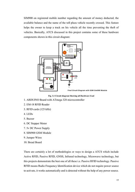 Project Report Rfid Based Automated Toll Collection System Using Arduino Amity University Pdf