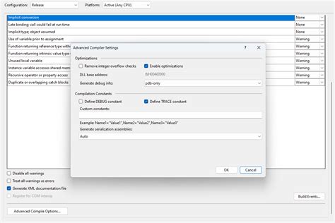 Net In Visual Studio The If Debug Pre Compiler Constant Is True When Publishing How