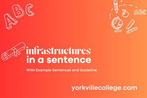How To Use Infrastructures In A Sentence Easy Examples