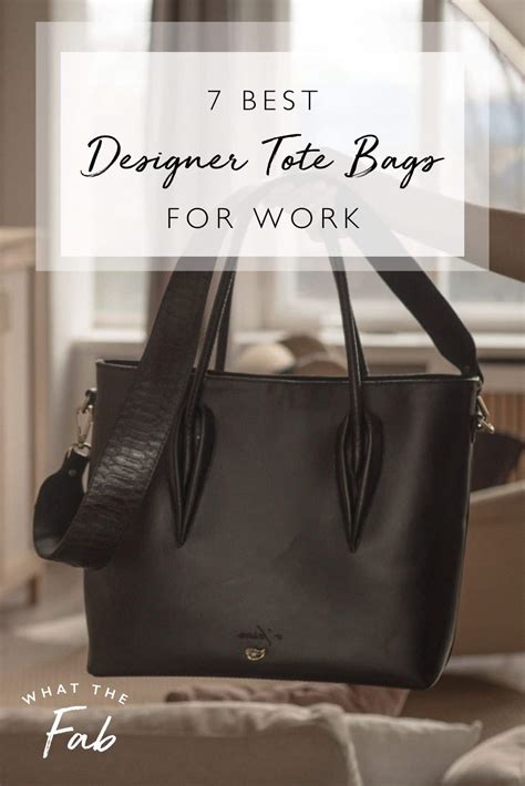 The 7 Best Designer Tote Bags For Work