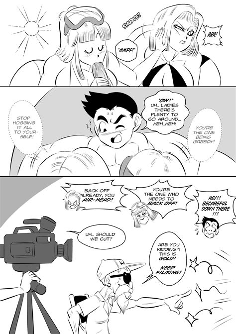 Funsexydragonball Android 18 Kuririn Maron Dragon Ball Dragon