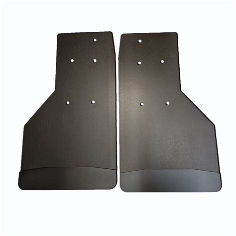 No Drill Specific Design Rear Mud Flaps For The 17 Super Duty F250 And F350 Pickups With Black