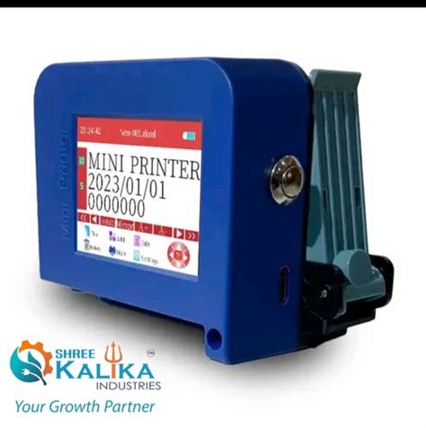 Fibermetal Table Top Batch Coding Machines Depend On Operator Model