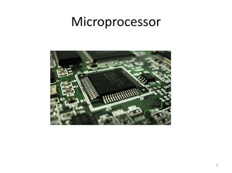 Motherboard Microprocessor And USB Pptx