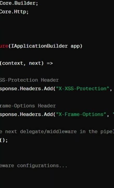asp core facts cors dependencyinjection aspnetcore security youtube