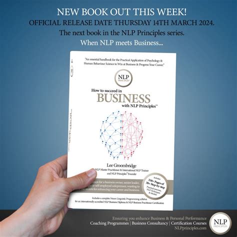 Nlp Principles On Linkedin “your Essential Handbook For The Practical Application Of Psychology