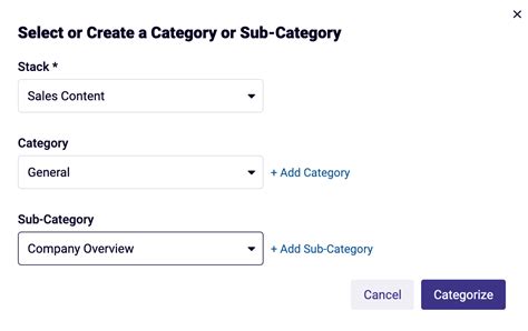 How Do I Categorize My Library Entries During Library Import From Word