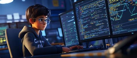 Quotvirtual Coding Lab Setup For Studentsquot Premium Ai Generated Image