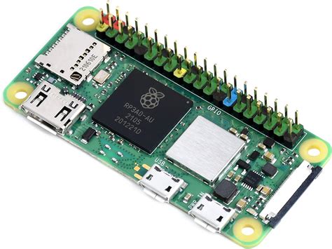 Raspberry Pi Zero 2 W With Pre Soldered Colorful Pin Header