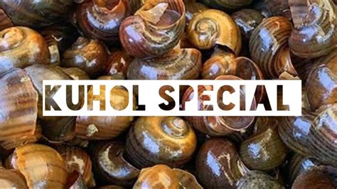 Kuhol Special Youtube