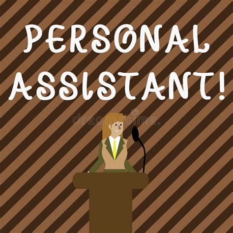 Handwriting Text Writing Personal Assistant Concept Meaning Administrative Assistant Working