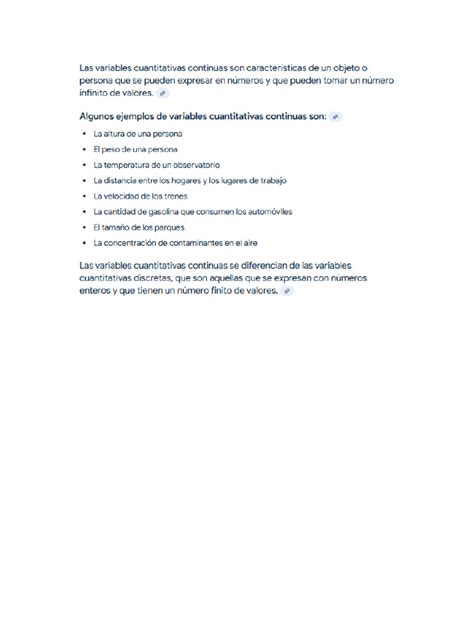 Variables Cuantitativa Continua Pdf