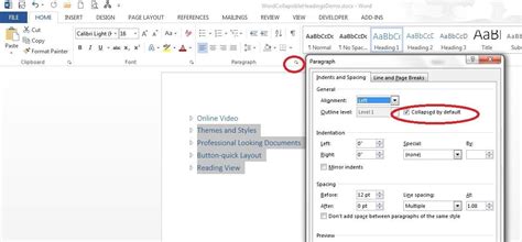 How To Use Word S Collapsible Headings TechRepublic