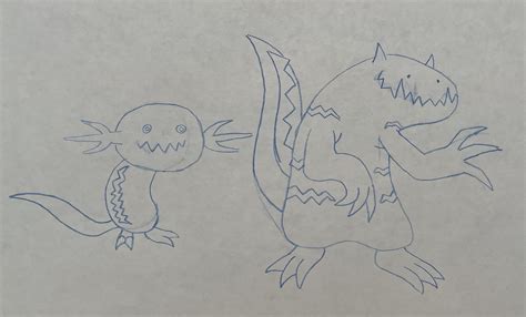 Hellbender Wooper And Quagsire Variants By Rhinobot On Deviantart