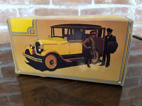 Vintage Avon Checker Cab Cologne 1926 With Box Everest Fragrance Etsy