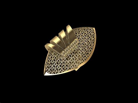 Contemporary Jali Ring 3d Model 3d Printable Cgtrader