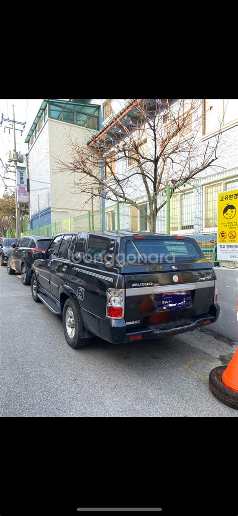 쌍용 무쏘 스포츠 4wd 290s 고급형 쌍용 중고나라