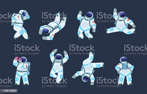 만화 우주 비행사 댄스 파티 코스모나우트 복고풍 디스코 우주인 만화 공간 댄서 벡터 우주 비행사 에 다른 포즈 우주 비행사에 대한 스톡 벡터 아트 및 기타 이미지 Istock