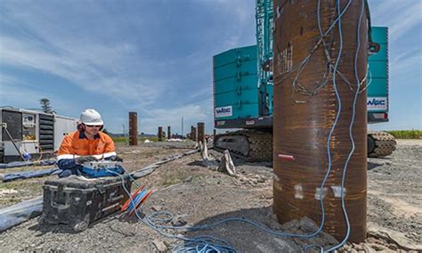 Dynamic Pile Testing Fsg Geotechnics Foundations